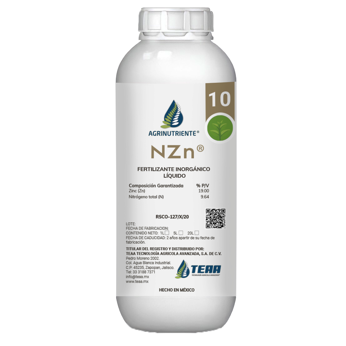 NZn - TEAA Tecnología Agrícola Avanzada
